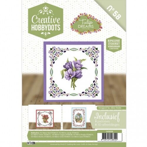 CH10058 Creative Hobbydots 58 - Amy Design - Tulip Dreams Time4hobby